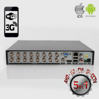 POWERGATE FLASH-X16 16K 2Mpix XMeye 1080N 5in1 DVR - PowerGate.Com.Tr ...